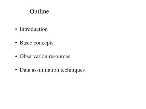 Ppt Numerical Weather Prediction Data Assimilation Part Powerpoint Presentation Id 3650140