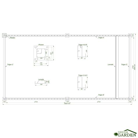 DreamGarden Pergola X X M Tropea Manuell Anthrazit Lamellendach Pergolen