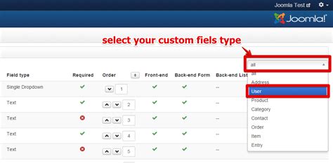 Hikashop Custom Fields