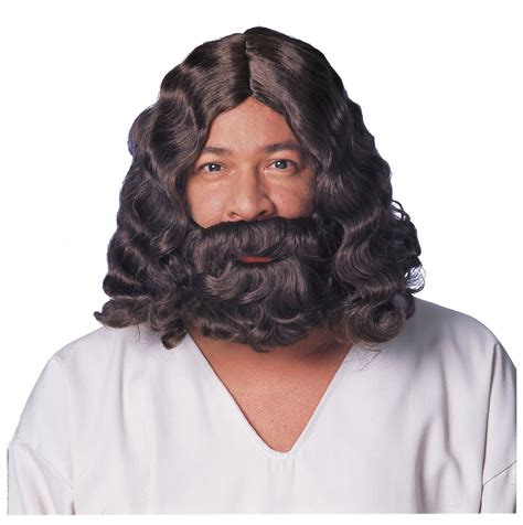 Jesus Wig And Beard Brown Johnnie Brocks