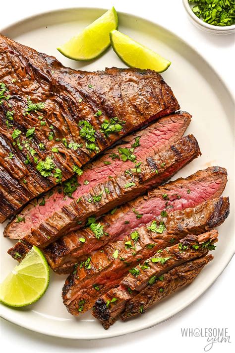 How To Cook Flank Steak Oven Grill Or Pan Wholesome Yum