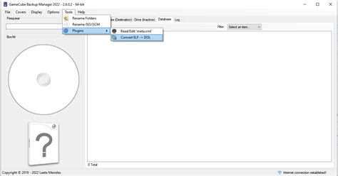 Bug GameTDB Update Button Does Not Display Settings Unclear Or Greyed