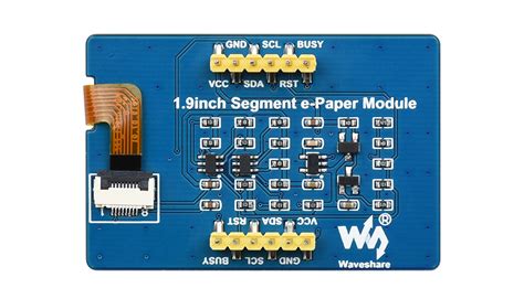19inch Segment E Paper Module 91 Segments I2c Bus Ideal For