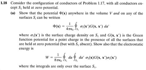 Solved 8 Consider The Configuration Of Conductors Of Problem