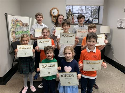 Cardinal Eugenio Pacelli Awards Trimester 2 Cardinal Pacelli