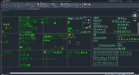 Autocad Blocks Library Model 2d 3d Model Cgtrader