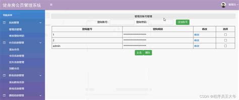 【毕业设计课程设计】基于的健身房预约管理系统设计与实现（源码文章）健身房预约管理系统功能图 Csdn博客