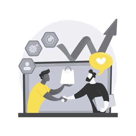 Customer Relationship Management Abstract Concept Vector Illustration Stock Vector