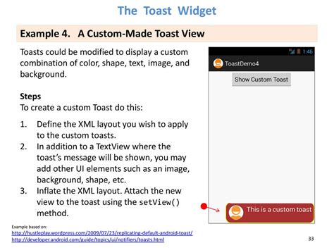 Lesson 9 Dialog Boxes And Toast Widgets Victor Matos Ppt Download