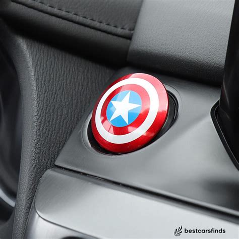 Car Start Button Cover Superhero Edition Etsy
