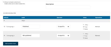 Illegal Choice In Grouped Exposed Filters With Enabled Option Remember