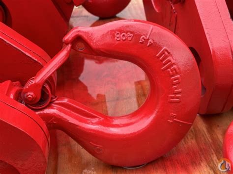 Mckissick 10 Ton Single Sheave Load Block Hook Block Crane Part For
