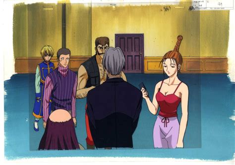 Yahooオークション Hunter×hunter 背景付きセル画