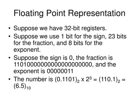 Ppt Lecture 13 Floating Point Instructions Program Control