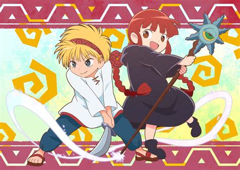 Kukuri And Nike Mahoujin Guruguru Drawn By Hikipanda Danbooru