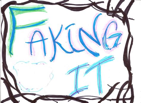 Faking It Poster Retro Painting By Joe Gordon Fine Art America