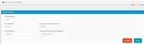 Hour Timesheet And ADP Integration User Guide