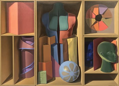 Anthony Schepis Composed Silence Ix 1981 The Bonfoey Gallery