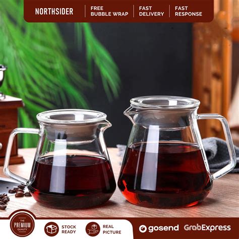Jual Coffee Server Kopi Borosilicate Glass Pour Over 400ml And 500ml