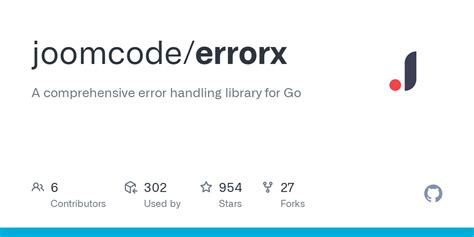 GitHub Joomcode Errorx A Comprehensive Error Handling Library For Go