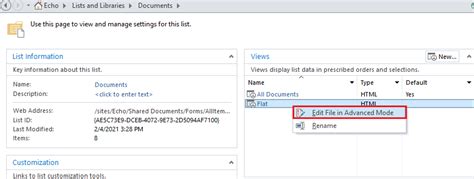 sharepoint online how to show the folder path of a document in a