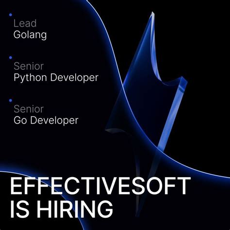 Hiring Ai Golang Golanglead Godeveloper Python Pythondeveloper