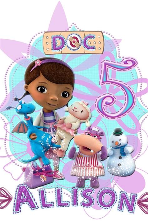 Doc Mcstuffins T Shirt Decal Doc Mcstuffins Party Doc Mcstuffins Mcstuffins
