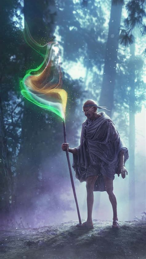 Mahatma Gandhi Iphone Wallpaper Hd Iphone Wallpapers Iphone
