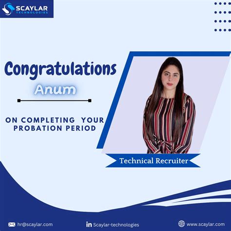 Scaylar Technologies On Linkedin Probationcompletion