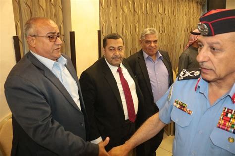 مدير الأمن العام اللواء عبيد الله المعايطة يتلقى التهاني بالإرادة