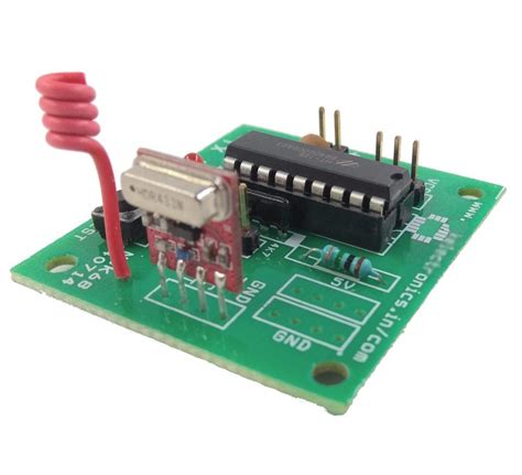 Rf Encoderdecoder Module With 433 Mhz Transceiver Hacktronics