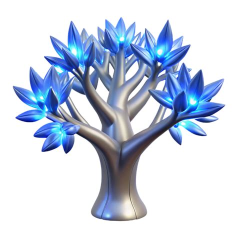 Luminous Tree Digital Art 55180259 Png