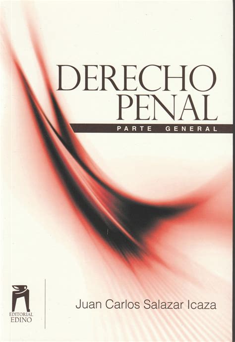 Derecho Penal Parte General Librería Jurídica Oni