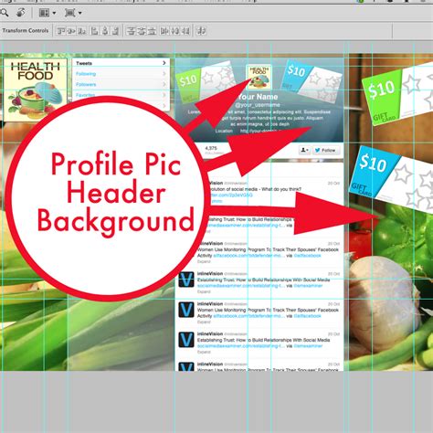 Seamless Twitter Background And Header Template FREE