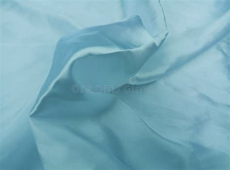 Background Of Light Blue Satin Fabric Surface Stock Image Image Of