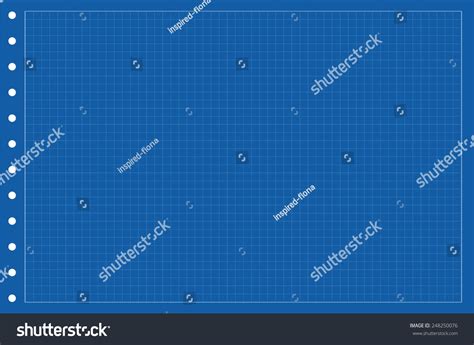 Sheet Paper Grid Notebook Graph Style Stock Vector Royalty Free Shutterstock