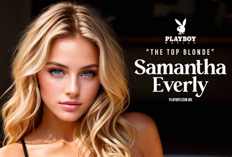 Playboy México presenta a Samantha Everly La Primera Modelo de Portada