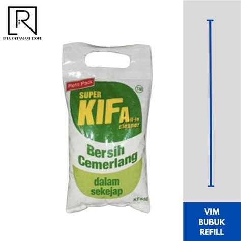 Jual Refill Super Kifa Kif All In 1 One Cleaner Bubuk Pembersih