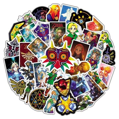 Legend Of Zelda Stickers Triforce And Master Sword Decals