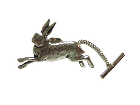 Running Rabbit Tie Tack Tie Tack Running Rabbit Tie