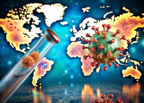 Visualizing The Global Coronavirus Pandemic A World Map And Test Tube