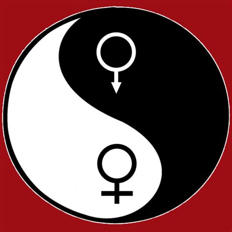 Yinyang Gender Symbols By Markbaland On Deviantart Symbols Yin Yang