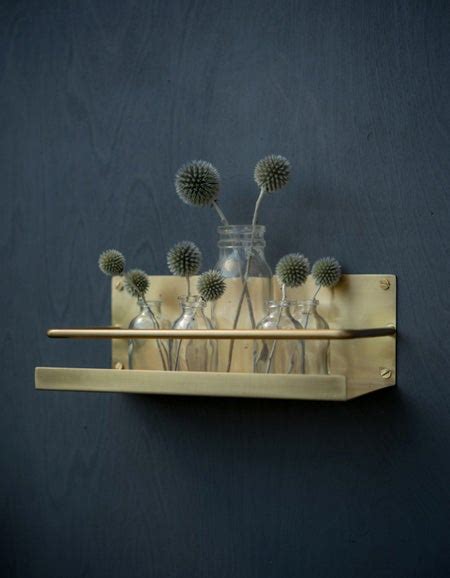 Fog Linen Work Brass Shelf Mr Kitly