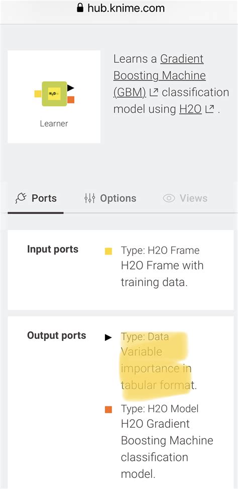 h2o gbm regression top vars knime extensions knime community forum
