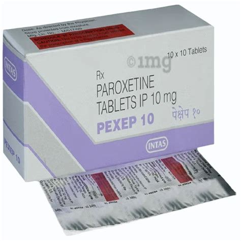 10mg Pexep Paroxetine Tablet At ₹ 189strip Anti Anxiety Medicine In