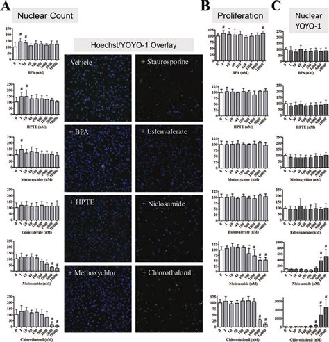 Select Toxcast Environmental Compounds Exhibit Differential Growth And