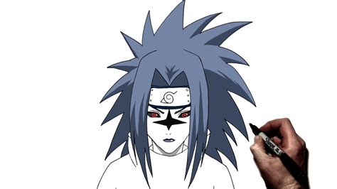 How To Draw Curse Mark Sasuke Openingkind