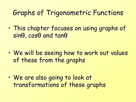 PPT Graphs Of Trigonometric Functions PowerPoint Presentation Free Download ID