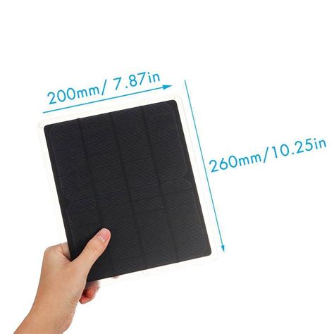 Zonnepaneel Ventilator W V Usb Zonne Energie F Vicedeal