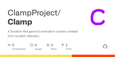 Github Clampprojectclamp A Scratch Like Game And Animation Creator